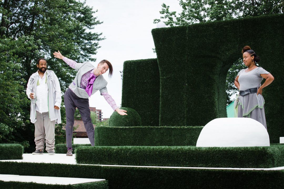 Matthew Kabwe, Adam Capriolo and Letitia Brookes | ©Studio Baron Photo ...